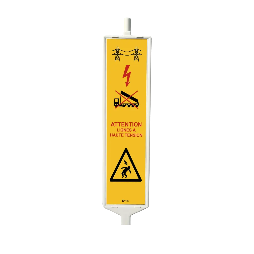 Balise K5C lignes haute tension | Signalisation et balisage ...